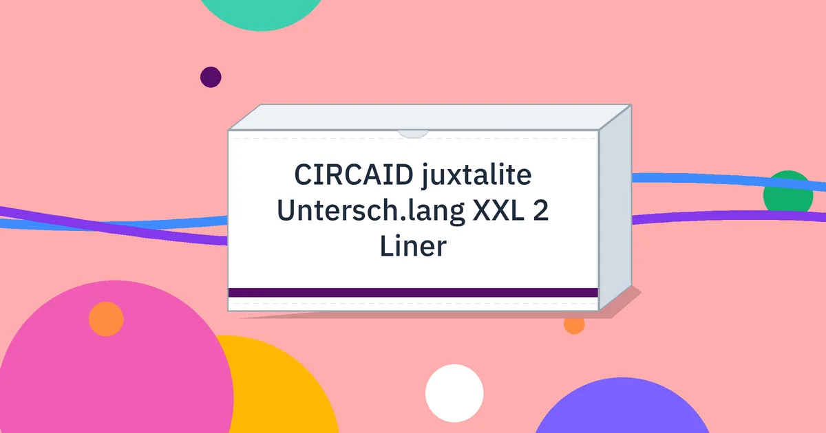 Symbolbild: Packung mit der Aufschrift CIRCAID juxtalite Untersch.lang XXL 2 Liner (PZN 17939046) – Verfügbarkeit und Bezug in Apotheken in Frankfurt am Main