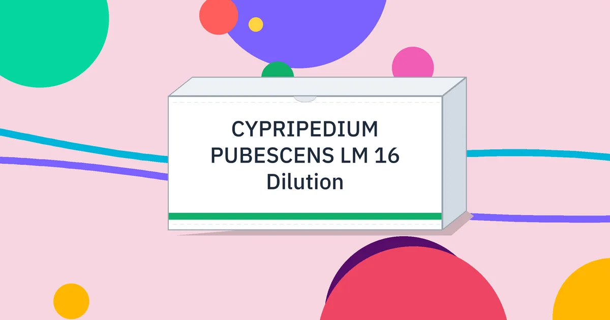 Symbolbild: Packung mit der Aufschrift CYPRIPEDIUM PUBESCENS LM 16 Dilution (PZN 13460111) – Verfügbarkeit und Bezug in Apotheken in Frankfurt am Main