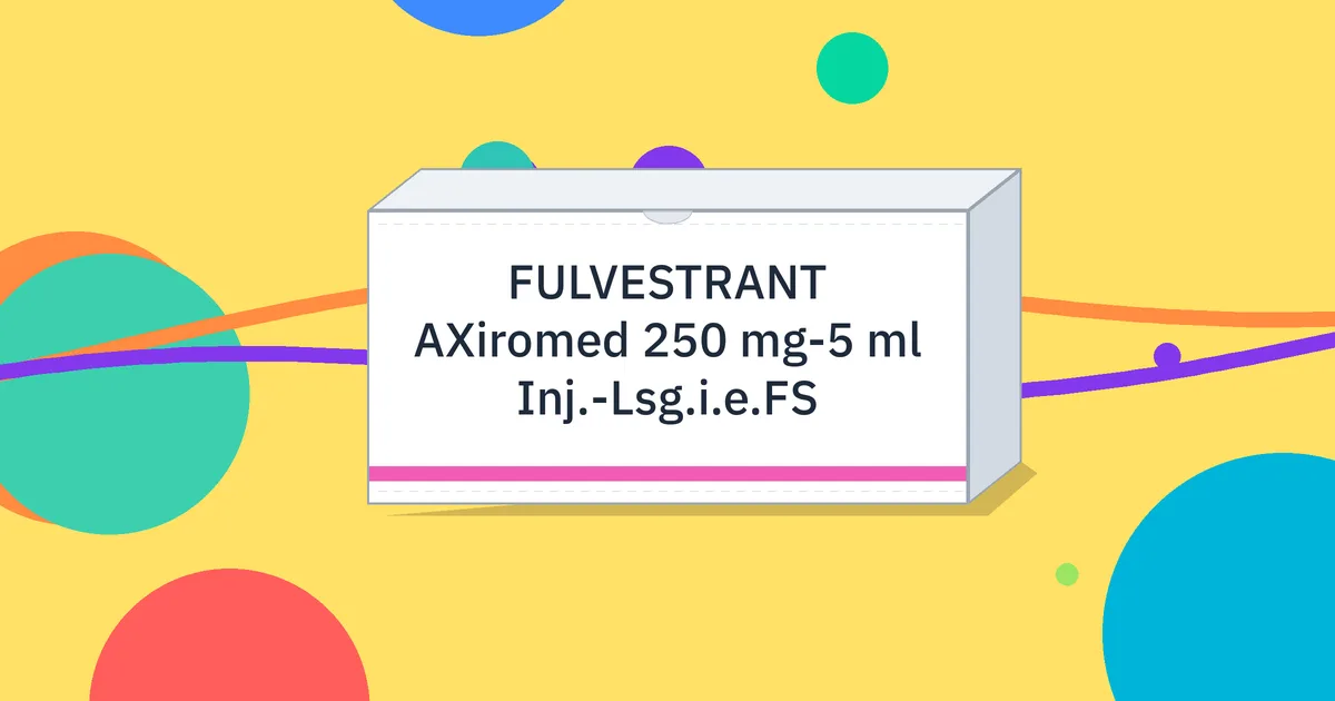 Symbolbild: Packung mit der Aufschrift FULVESTRANT AXiromed 250 mg-5 ml Inj.-Lsg.i.e.FS (PZN 16793155) – Verfügbarkeit und Bezug in Apotheken in Frankfurt am Main