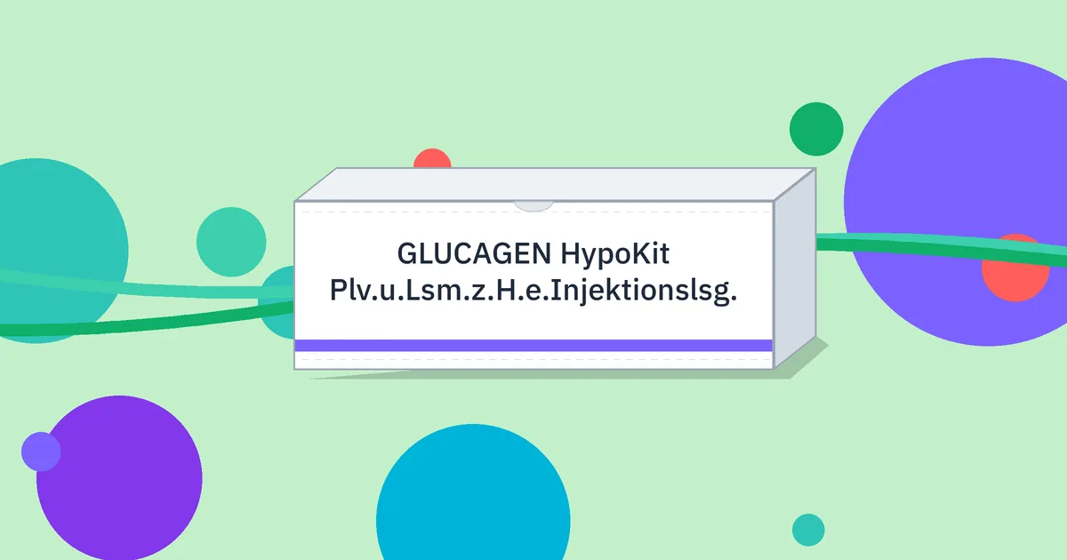 Symbolbild: Packung mit der Aufschrift GLUCAGEN HypoKit Plv.u.Lsm.z.H.e.Injektionslsg. (PZN 11156745) – Verfügbarkeit und Bezug in Apotheken in Frankfurt am Main
