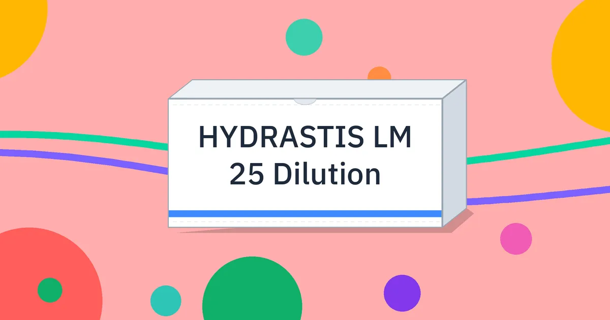 Symbolbild: Packung mit der Aufschrift HYDRASTIS LM 25 Dilution (PZN 12890298) – Verfügbarkeit und Bezug in Apotheken in Frankfurt am Main