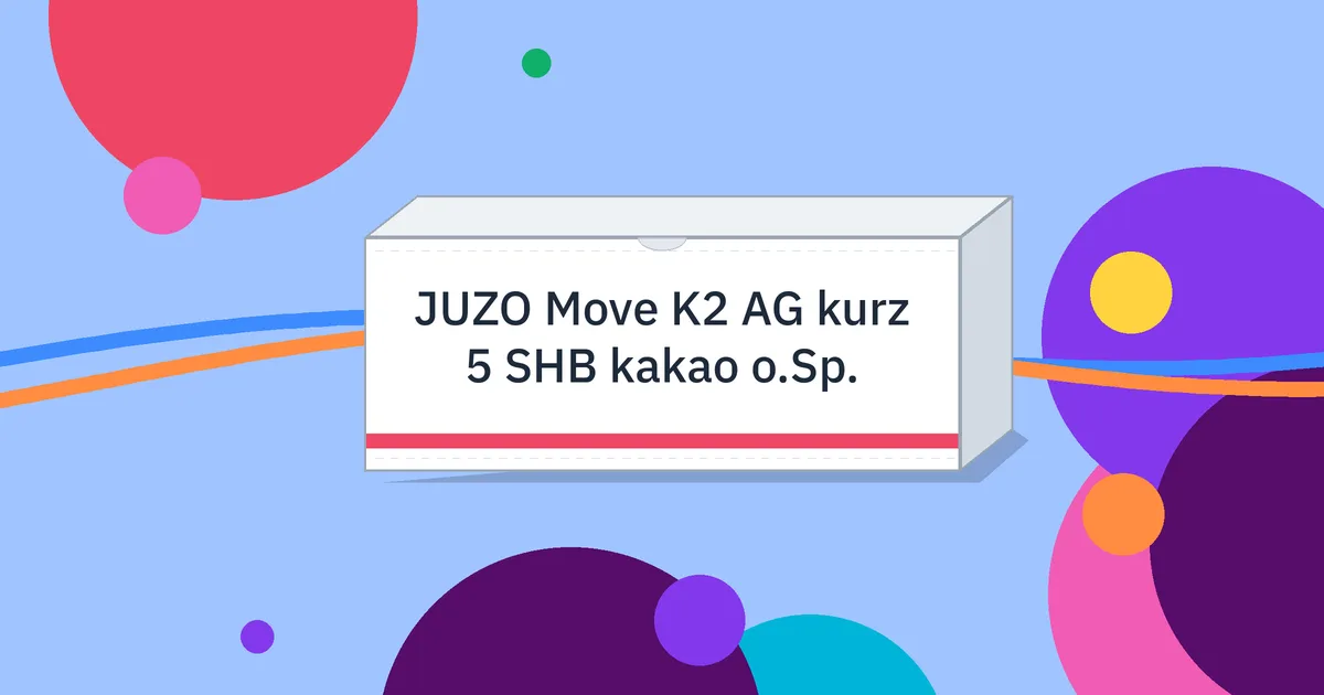 Symbolbild: Packung mit der Aufschrift JUZO Move K2 AG kurz 5 SHB kakao o.Sp. (PZN 18561638) – Verfügbarkeit und Bezug in Apotheken in Frankfurt am Main