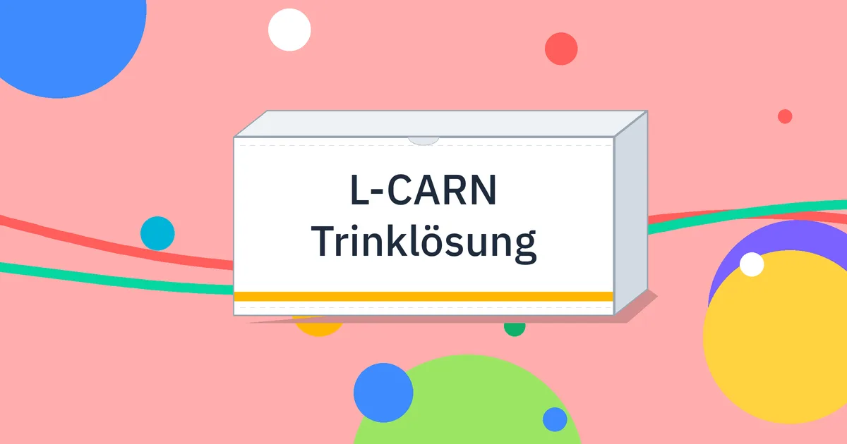 Symbolbild: Packung mit der Aufschrift L-CARN Trinklösung (PZN 03951003) – Verfügbarkeit und Bezug in Apotheken in Frankfurt am Main