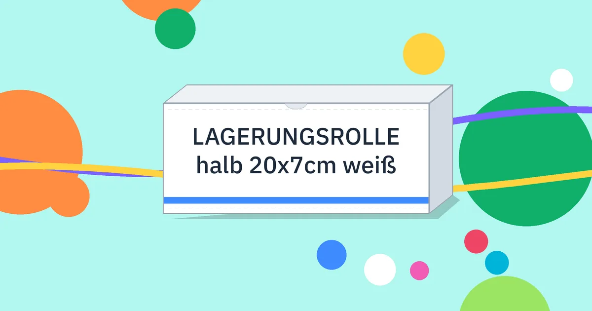 Symbolbild: Packung mit der Aufschrift LAGERUNGSROLLE halb 20x7cm weiß (PZN 05046372) – Verfügbarkeit und Bezug in Apotheken in Frankfurt am Main