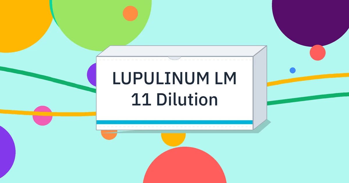 Symbolbild: Packung mit der Aufschrift LUPULINUM LM 11 Dilution (PZN 13536624) – Verfügbarkeit und Bezug in Apotheken in Frankfurt am Main
