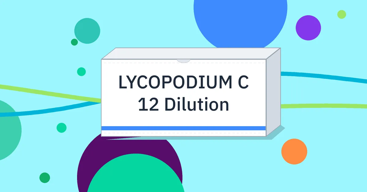 Symbolbild: Packung mit der Aufschrift LYCOPODIUM C 12 Dilution (PZN 07173086) – Verfügbarkeit und Bezug in Apotheken in Frankfurt am Main