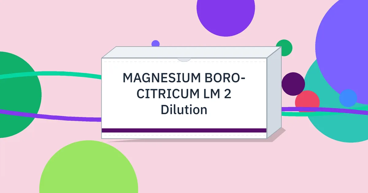 Symbolbild: Packung mit der Aufschrift MAGNESIUM BORO-CITRICUM LM 2 Dilution (PZN 12936468) – Verfügbarkeit und Bezug in Apotheken in Frankfurt am Main