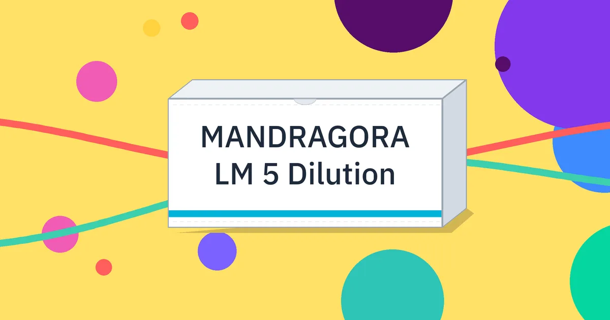 Symbolbild: Packung mit der Aufschrift MANDRAGORA LM 5 Dilution (PZN 12941802) – Verfügbarkeit und Bezug in Apotheken in Frankfurt am Main