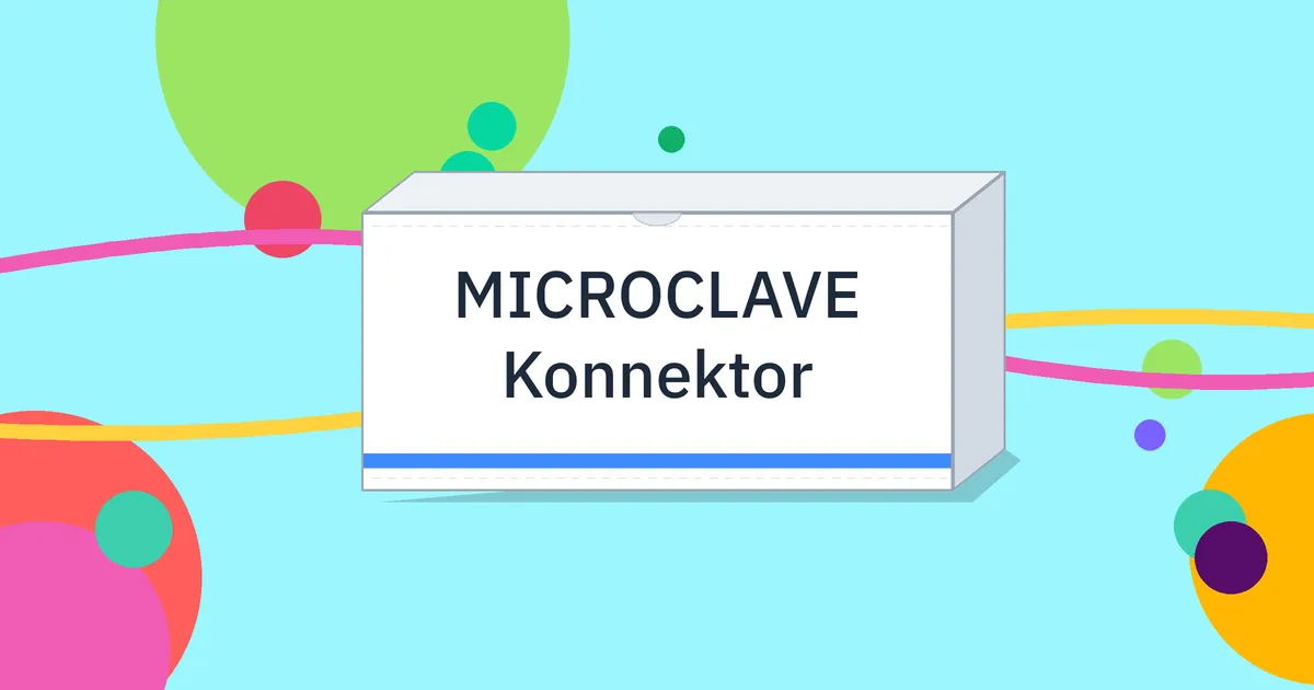 Symbolbild: Packung mit der Aufschrift MICROCLAVE Konnektor (PZN 19882534) – Verfügbarkeit und Bezug in Apotheken in Frankfurt am Main