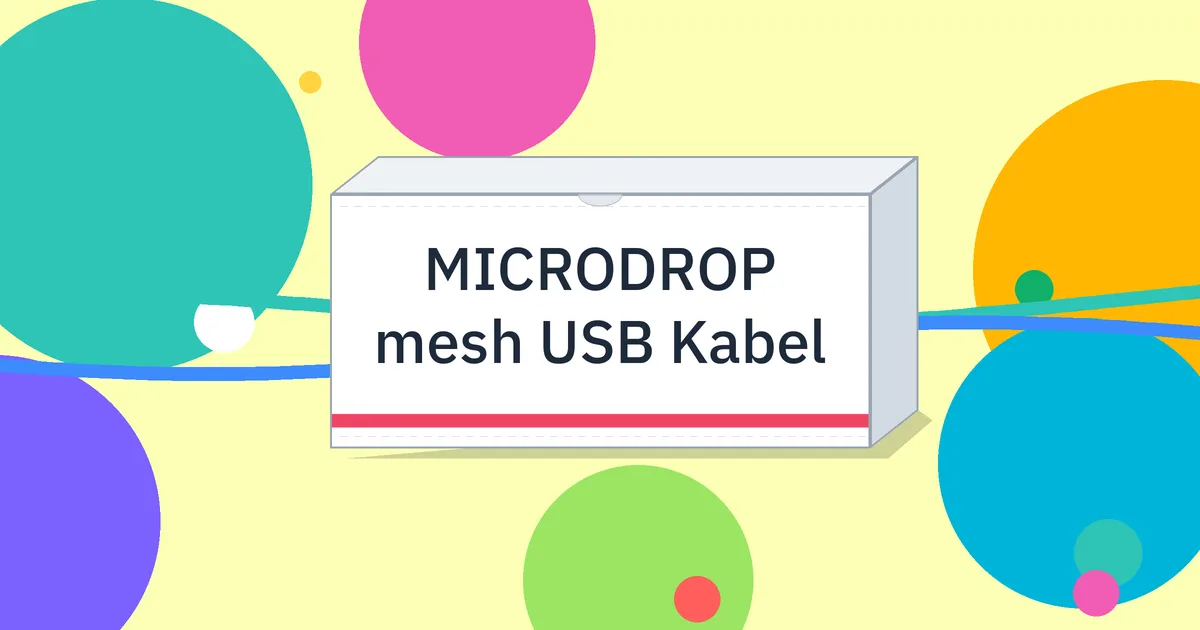 Symbolbild: Packung mit der Aufschrift MICRODROP mesh USB Kabel (PZN 13965093) – Verfügbarkeit und Bezug in Apotheken in Frankfurt am Main