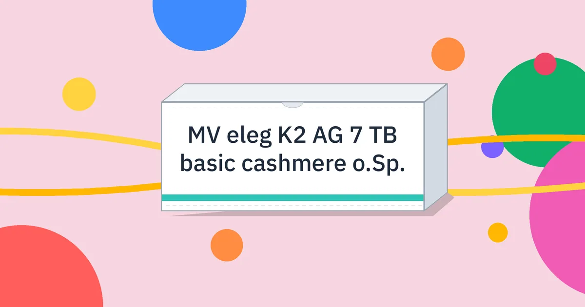 Symbolbild: Packung mit der Aufschrift MV eleg K2 AG 7 TB basic cashmere o.Sp. (PZN 14680926) – Verfügbarkeit und Bezug in Apotheken in Frankfurt am Main