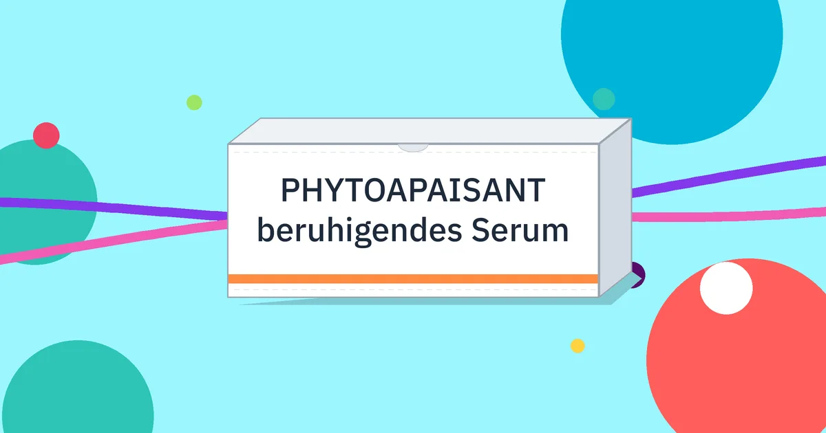 Symbolbild: Packung mit der Aufschrift PHYTOAPAISANT beruhigendes Serum (PZN 16319695) – Verfügbarkeit und Bezug in Apotheken in Frankfurt am Main