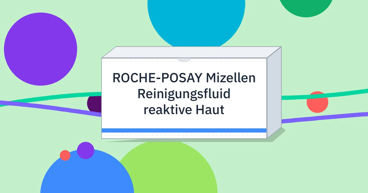 Symbolbild: Packung mit der Aufschrift ROCHE-POSAY Mizellen Reinigungsfluid reaktive Haut (PZN 12561904) – Verfügbarkeit und Bezug in Apotheken in Frankfurt am Main