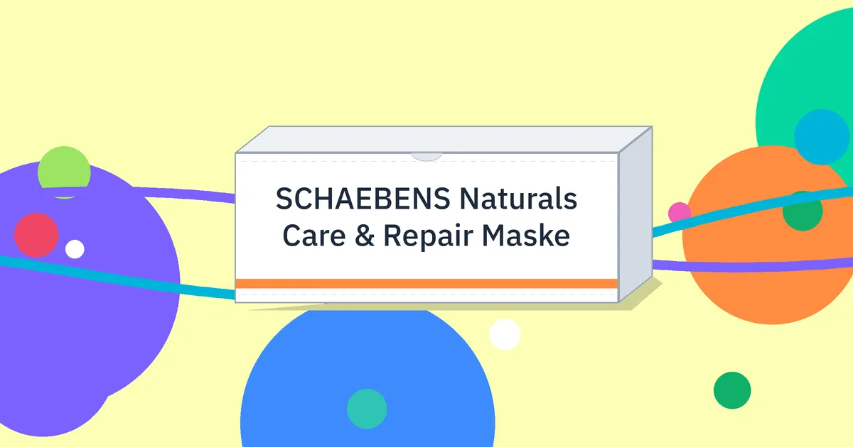 Symbolbild: Packung mit der Aufschrift SCHAEBENS Naturals Care & Repair Maske (PZN 17310118) – Verfügbarkeit und Bezug in Apotheken in Frankfurt am Main