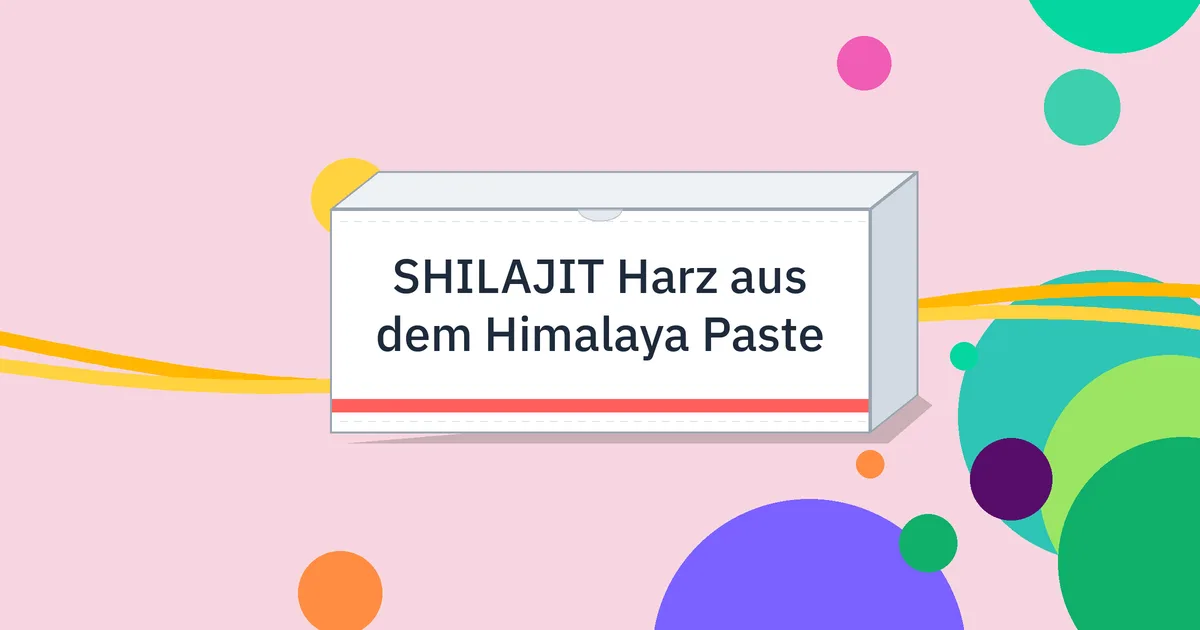 Symbolbild: Packung mit der Aufschrift SHILAJIT Harz aus dem Himalaya Paste (PZN 20054104) – Verfügbarkeit und Bezug in Apotheken in Frankfurt am Main