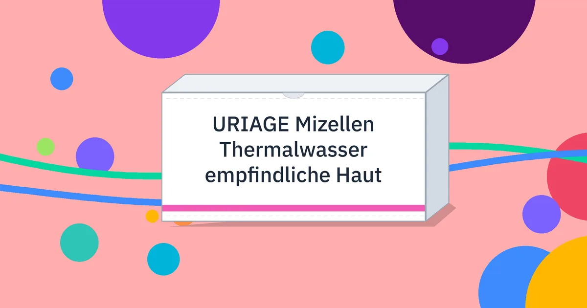 Symbolbild: Packung mit der Aufschrift URIAGE Mizellen Thermalwasser empfindliche Haut (PZN 17181968) – Verfügbarkeit und Bezug in Apotheken in Frankfurt am Main