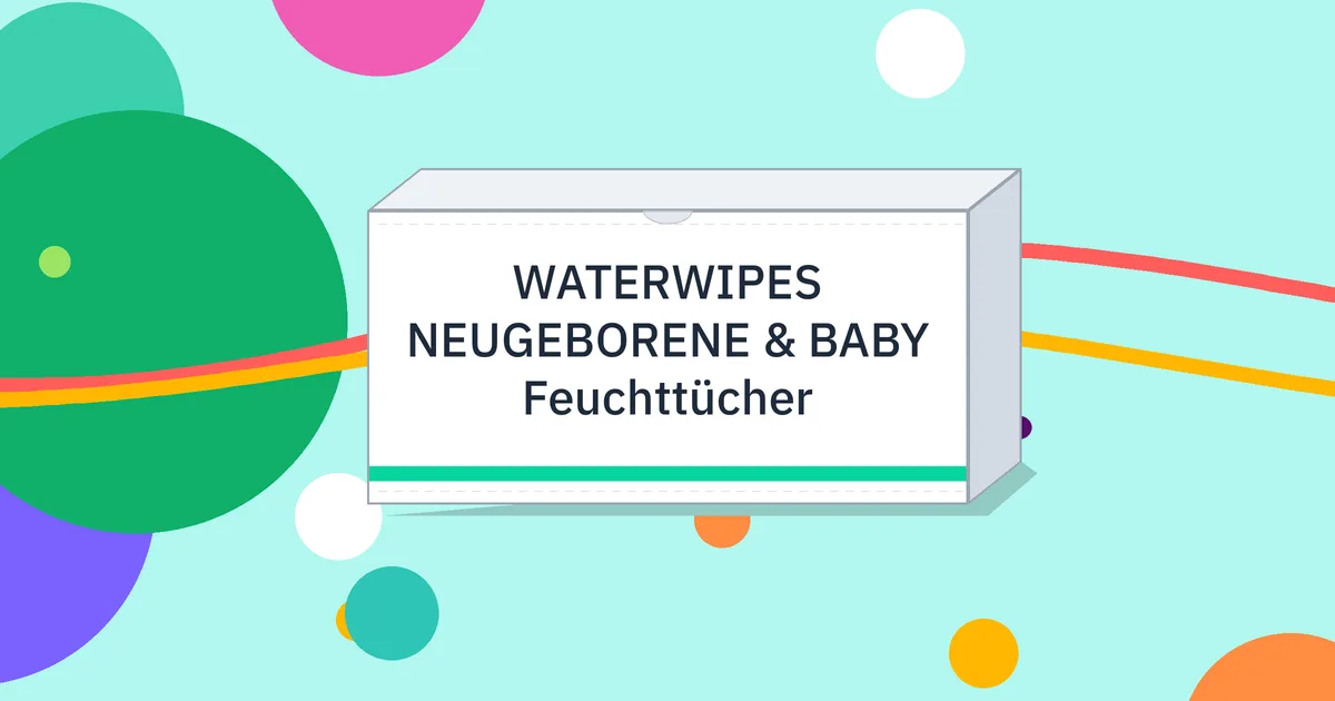 Symbolbild: Packung mit der Aufschrift WATERWIPES NEUGEBORENE & BABY Feuchttücher (PZN 20059225) – Verfügbarkeit und Bezug in Apotheken in Frankfurt am Main