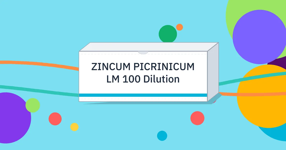 Symbolbild: Packung mit der Aufschrift ZINCUM PICRINICUM LM 100 Dilution (PZN 13298857) – Verfügbarkeit und Bezug in Apotheken in Frankfurt am Main