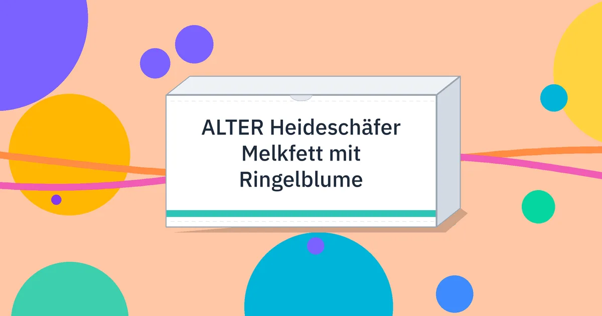 Symbolbild: Packung mit der Aufschrift ALTER Heideschäfer Melkfett mit Ringelblume (PZN 05949565) – Verfügbarkeit und Bezug in Apotheken in Frankfurt am Main