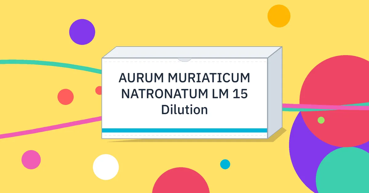 Symbolbild: Packung mit der Aufschrift AURUM MURIATICUM NATRONATUM LM 15 Dilution (PZN 12785934) – Verfügbarkeit und Bezug in Apotheken in Frankfurt am Main