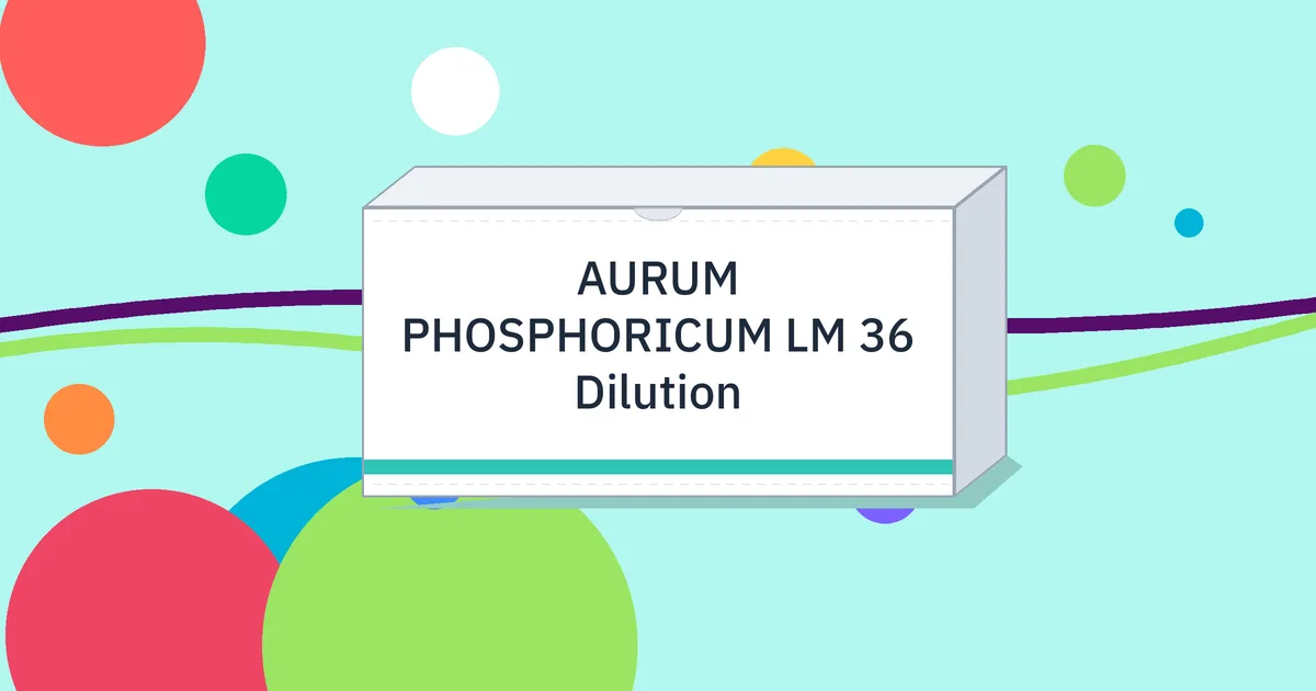 Symbolbild: Packung mit der Aufschrift AURUM PHOSPHORICUM LM 36 Dilution (PZN 13755131) – Verfügbarkeit und Bezug in Apotheken in Frankfurt am Main