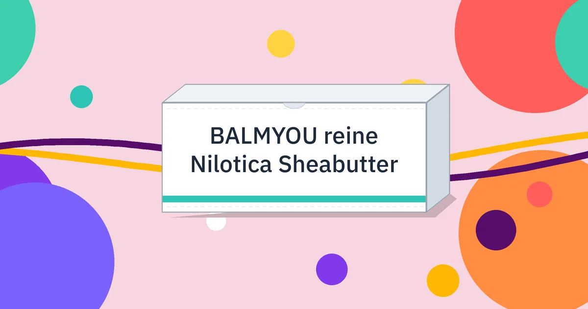 Symbolbild: Packung mit der Aufschrift BALMYOU reine Nilotica Sheabutter (PZN 14308842) – Verfügbarkeit und Bezug in Apotheken in Frankfurt am Main