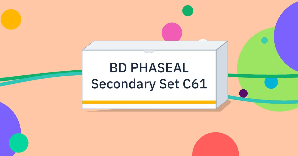 Symbolbild: Packung mit der Aufschrift BD PHASEAL Secondary Set C61 (PZN 07015281) – Verfügbarkeit und Bezug in Apotheken in Frankfurt am Main