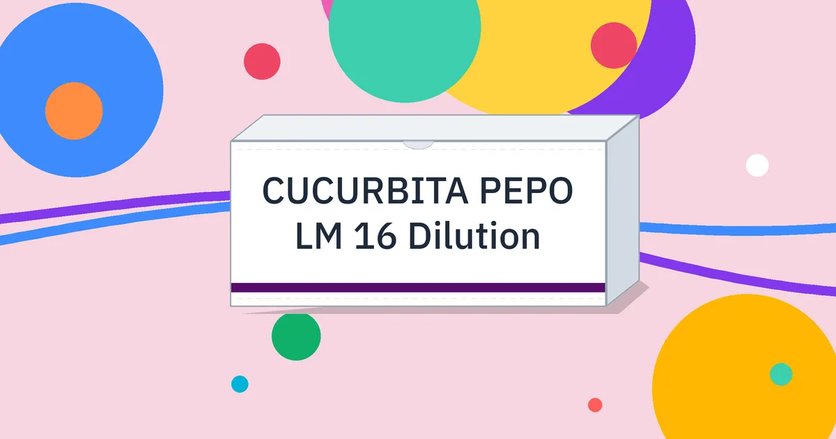 Symbolbild: Packung mit der Aufschrift CUCURBITA PEPO LM 16 Dilution (PZN 13457304) – Verfügbarkeit und Bezug in Apotheken in Frankfurt am Main
