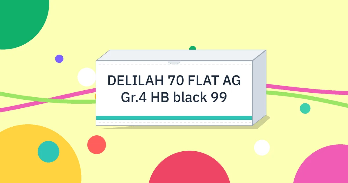 Symbolbild: Packung mit der Aufschrift DELILAH 70 FLAT AG Gr.4 HB black 99 (PZN 13847991) – Verfügbarkeit und Bezug in Apotheken in Frankfurt am Main