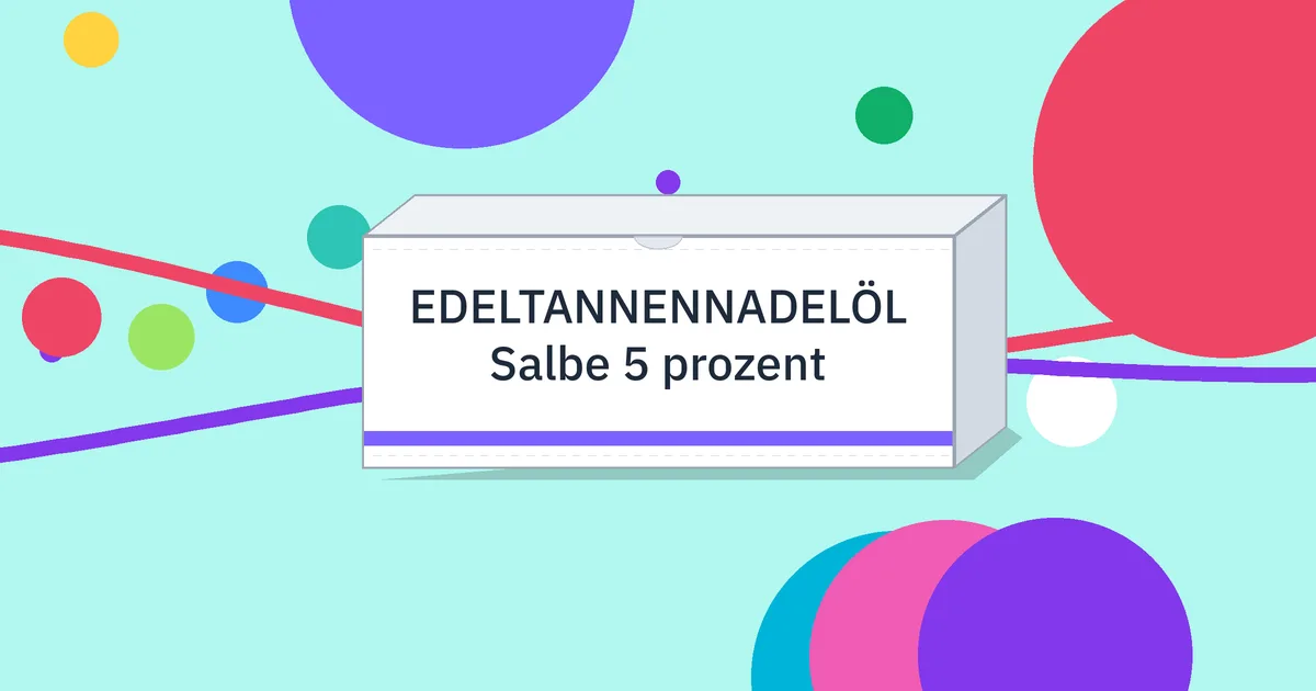 Symbolbild: Packung mit der Aufschrift EDELTANNENNADELÖL Salbe 5 prozent (PZN 16761557) – Verfügbarkeit und Bezug in Apotheken in Frankfurt am Main