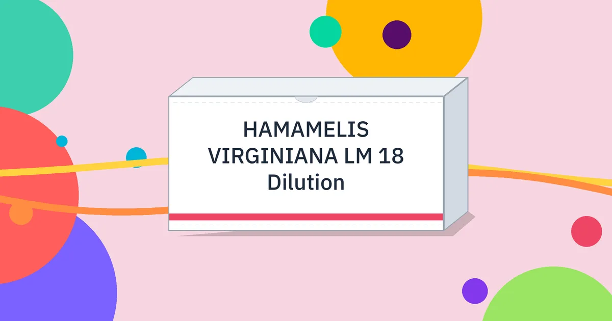 Symbolbild: Packung mit der Aufschrift HAMAMELIS VIRGINIANA LM 18 Dilution (PZN 03504623) – Verfügbarkeit und Bezug in Apotheken in Frankfurt am Main