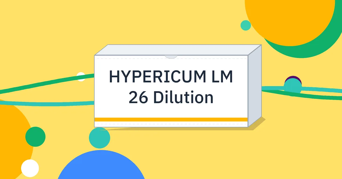 Symbolbild: Packung mit der Aufschrift HYPERICUM LM 26 Dilution (PZN 12891116) – Verfügbarkeit und Bezug in Apotheken in Frankfurt am Main