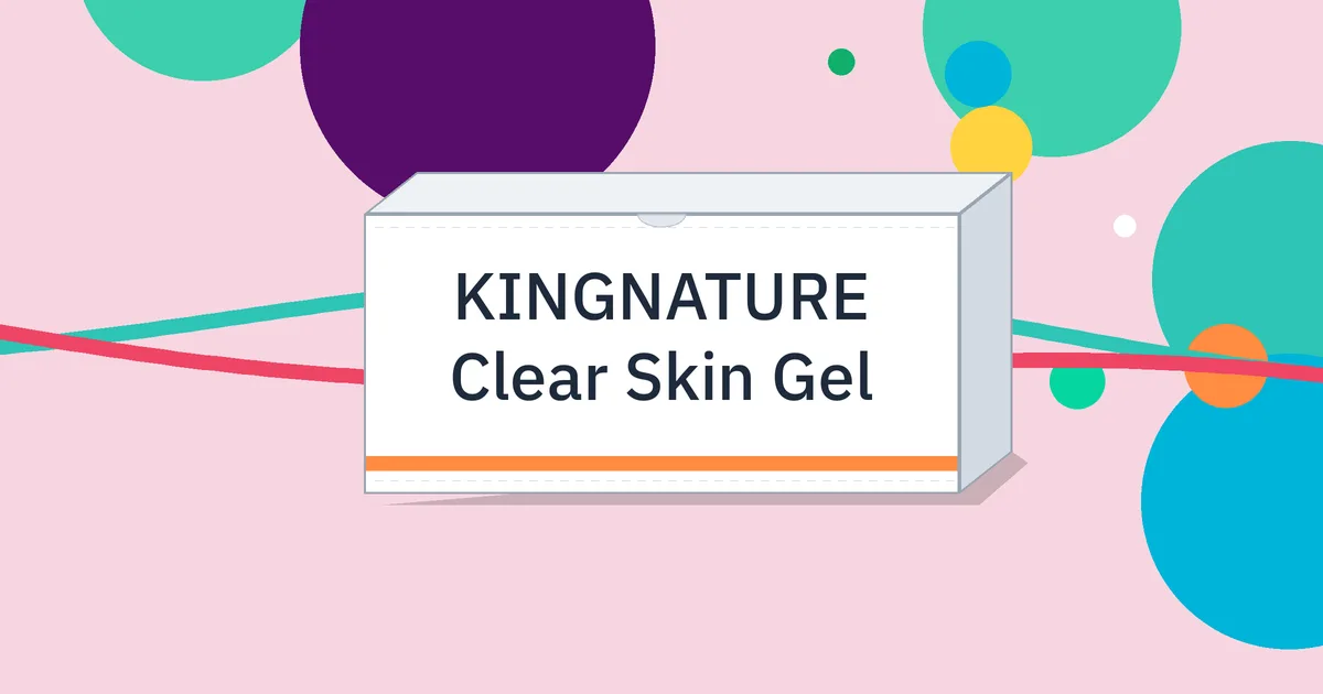 Symbolbild: Packung mit der Aufschrift KINGNATURE Clear Skin Gel (PZN 17410937) – Verfügbarkeit und Bezug in Apotheken in Frankfurt am Main