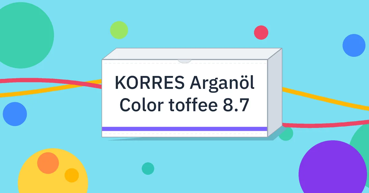 Symbolbild: Packung mit der Aufschrift KORRES Arganöl Color toffee 8.7 (PZN 12451469) – Verfügbarkeit und Bezug in Apotheken in Frankfurt am Main