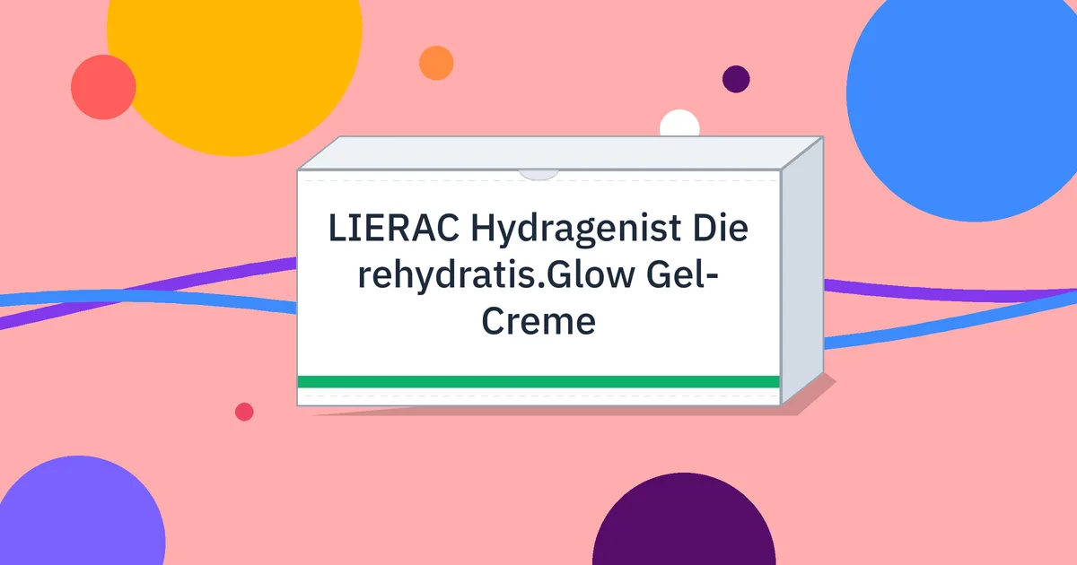 Symbolbild: Packung mit der Aufschrift LIERAC Hydragenist Die rehydratis.Glow Gel-Creme (PZN 18705758) – Verfügbarkeit und Bezug in Apotheken in Frankfurt am Main