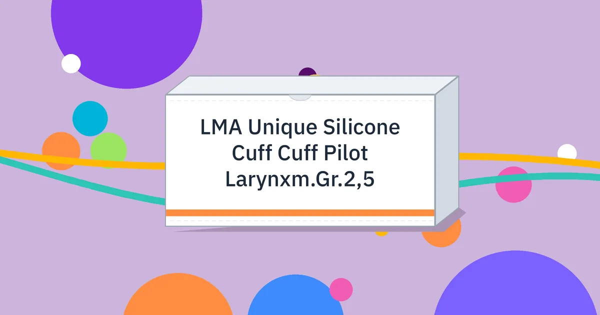 Symbolbild: Packung mit der Aufschrift LMA Unique Silicone Cuff Cuff Pilot Larynxm.Gr.2,5 (PZN 12410708) – Verfügbarkeit und Bezug in Apotheken in Frankfurt am Main