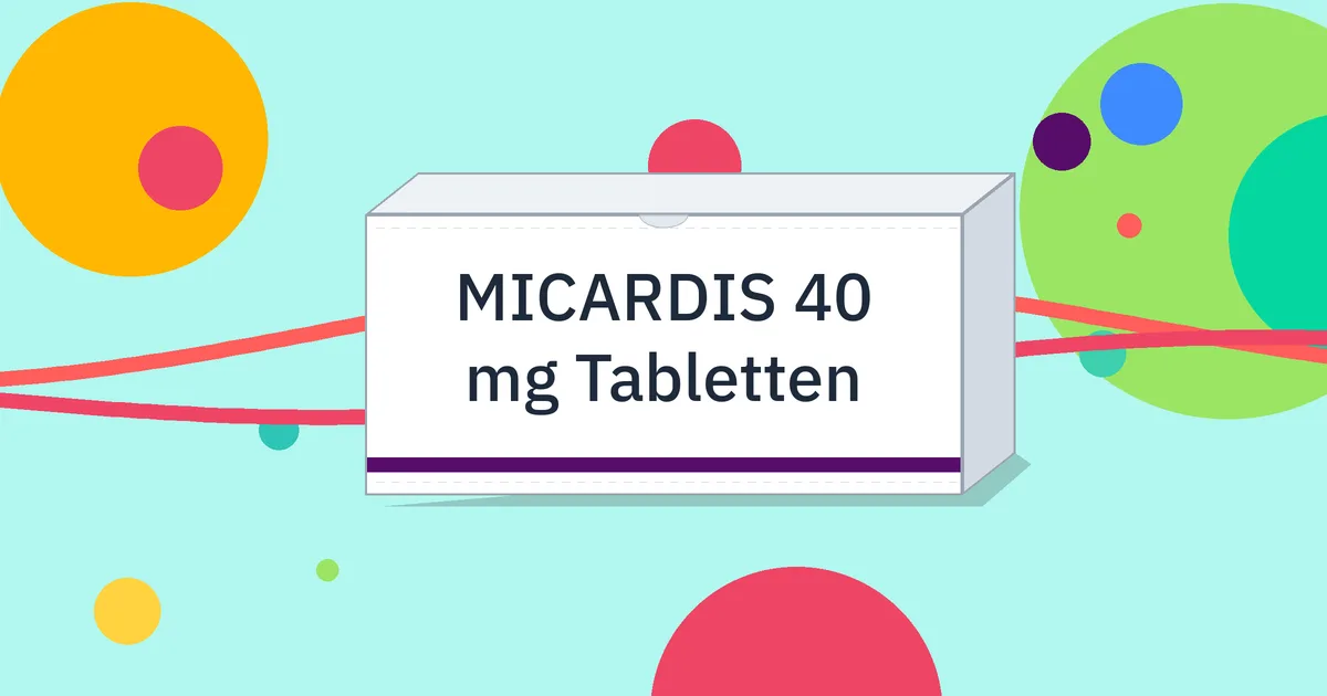 Symbolbild: Packung mit der Aufschrift MICARDIS 40 mg Tabletten (PZN 07137908) – Verfügbarkeit und Bezug in Apotheken in Frankfurt am Main