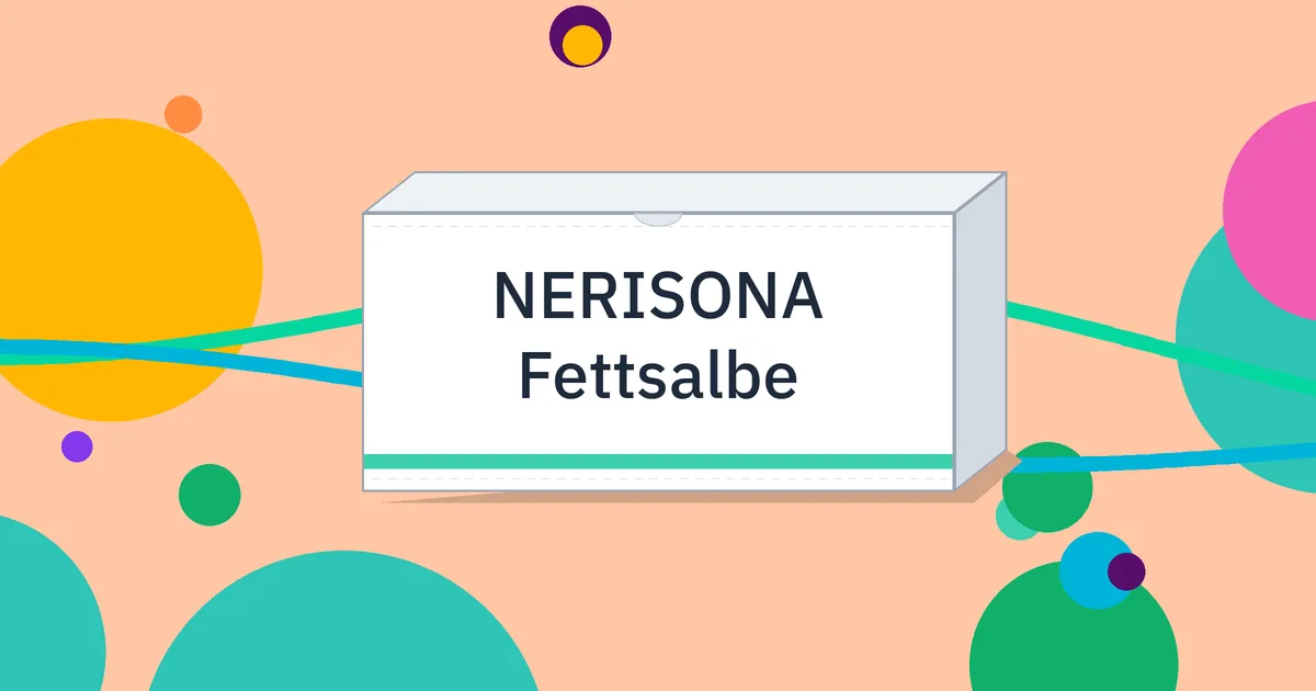 Symbolbild: Packung mit der Aufschrift NERISONA Fettsalbe (PZN 04963505) – Verfügbarkeit und Bezug in Apotheken in Frankfurt am Main