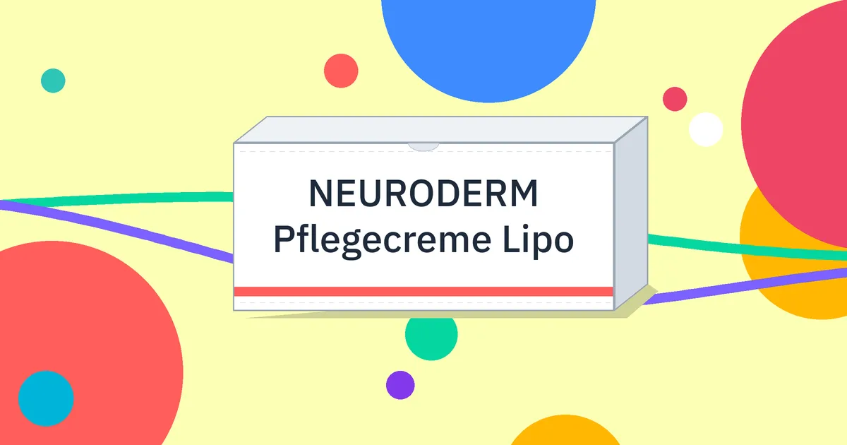 Symbolbild: Packung mit der Aufschrift NEURODERM Pflegecreme Lipo (PZN 14057995) – Verfügbarkeit und Bezug in Apotheken in Frankfurt am Main