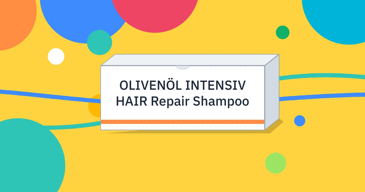 Symbolbild: Packung mit der Aufschrift OLIVENÖL INTENSIV HAIR Repair Shampoo (PZN 14290792) – Verfügbarkeit und Bezug in Apotheken in Frankfurt am Main
