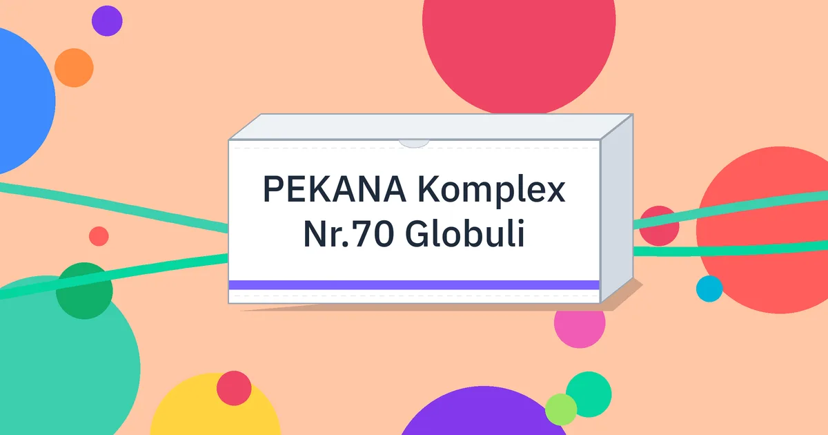 Symbolbild: Packung mit der Aufschrift PEKANA Komplex Nr.70 Globuli (PZN 07537660) – Verfügbarkeit und Bezug in Apotheken in Frankfurt am Main