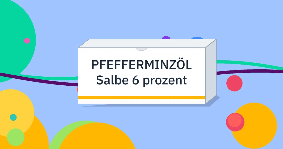 Symbolbild: Packung mit der Aufschrift PFEFFERMINZÖL Salbe 6 prozent (PZN 16573181) – Verfügbarkeit und Bezug in Apotheken in Frankfurt am Main
