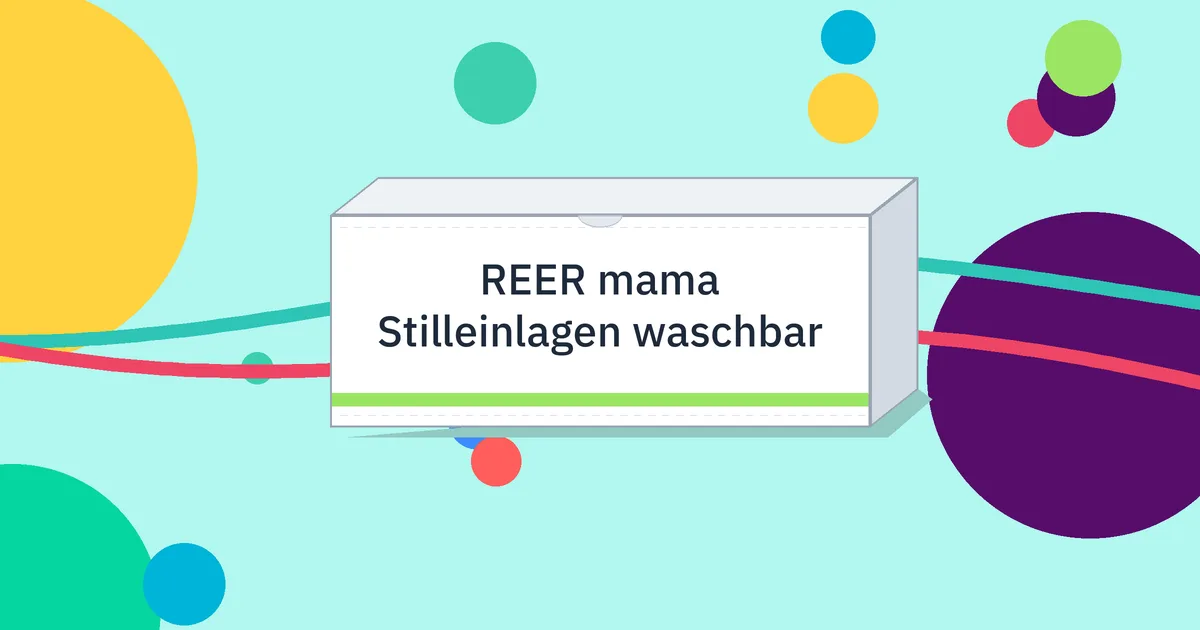 Symbolbild: Packung mit der Aufschrift REER mama Stilleinlagen waschbar (PZN 19501472) – Verfügbarkeit und Bezug in Apotheken in Frankfurt am Main