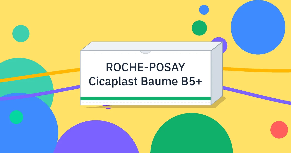 Symbolbild: Packung mit der Aufschrift ROCHE-POSAY Cicaplast Baume B5+ (PZN 18259081) – Verfügbarkeit und Bezug in Apotheken in Frankfurt am Main