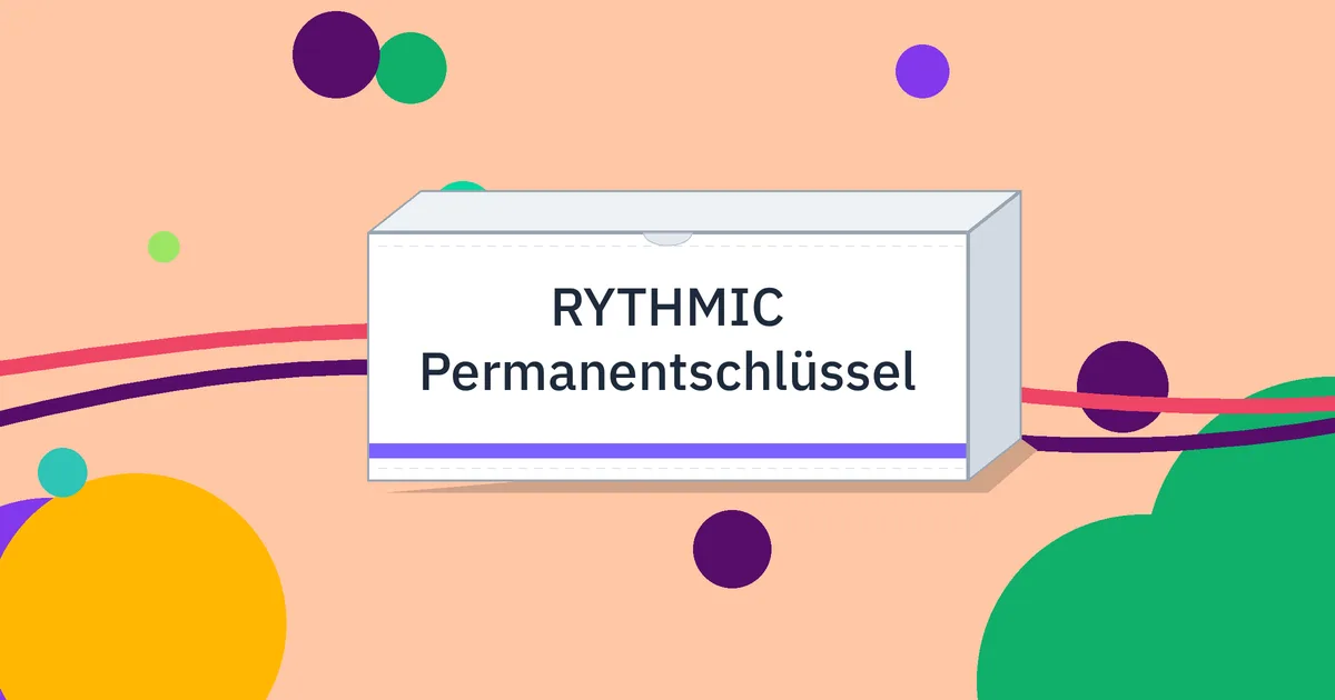 Symbolbild: Packung mit der Aufschrift RYTHMIC Permanentschlüssel (PZN 18787006) – Verfügbarkeit und Bezug in Apotheken in Frankfurt am Main