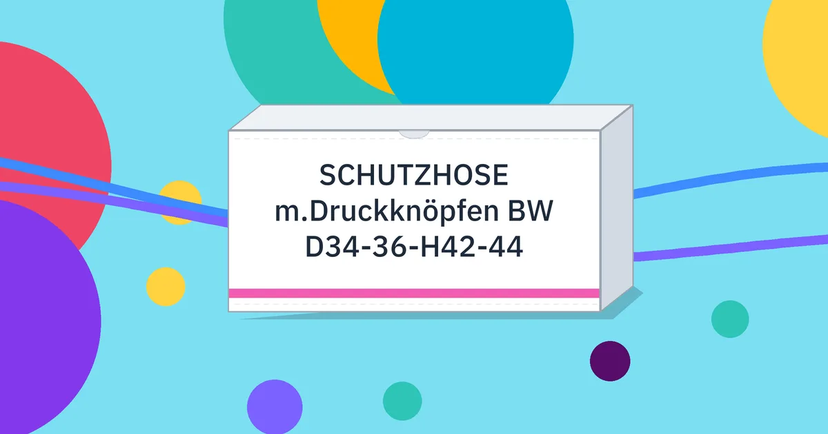 Symbolbild: Packung mit der Aufschrift SCHUTZHOSE m.Druckknöpfen BW D34-36-H42-44 (PZN 03976606) – Verfügbarkeit und Bezug in Apotheken in Frankfurt am Main