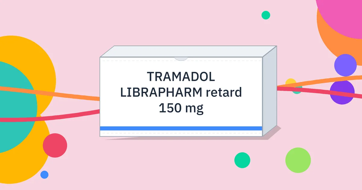 Symbolbild: Packung mit der Aufschrift TRAMADOL LIBRAPHARM retard 150 mg (PZN 06818150) – Verfügbarkeit und Bezug in Apotheken in Frankfurt am Main