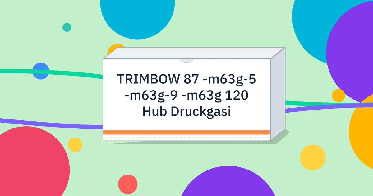 Symbolbild: Packung mit der Aufschrift TRIMBOW 87 -m63g-5 -m63g-9 -m63g 120 Hub Druckgasi (PZN 16086386) – Verfügbarkeit und Bezug in Apotheken in Frankfurt am Main