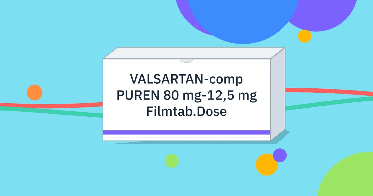 Symbolbild: Packung mit der Aufschrift VALSARTAN-comp PUREN 80 mg-12,5 mg Filmtab.Dose (PZN 14057877) – Verfügbarkeit und Bezug in Apotheken in Frankfurt am Main