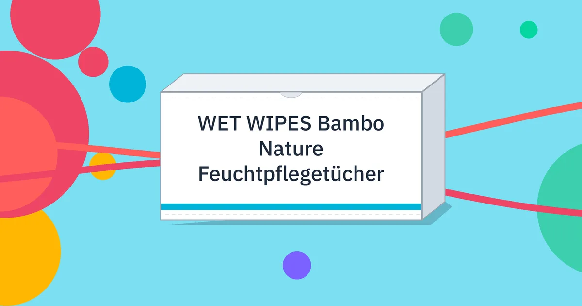 Symbolbild: Packung mit der Aufschrift WET WIPES Bambo Nature Feuchtpflegetücher (PZN 16146881) – Verfügbarkeit und Bezug in Apotheken in Frankfurt am Main
